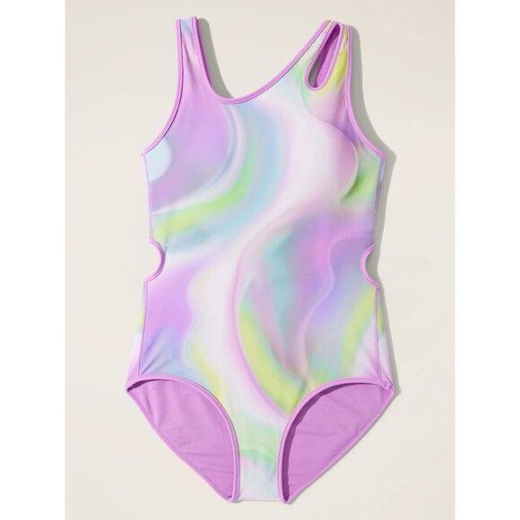 Athleta | Swim | Athleta Girl Cutout One Piece Swimsuit Sea Glass Xxl 6 ...